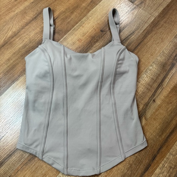POPFLEX | Tops | Popflex Taupe Tank Top | Poshmark